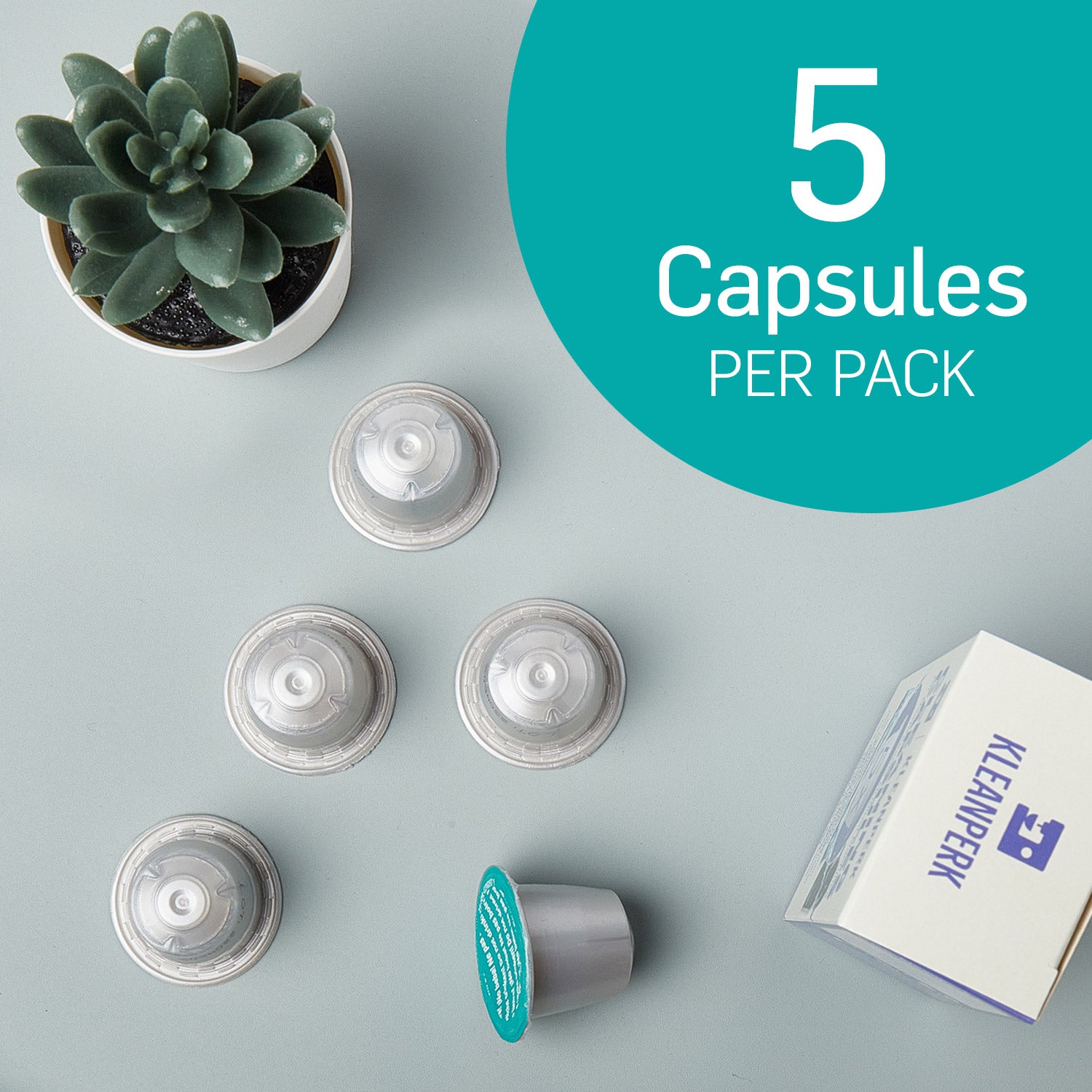 KleanPerk Cleaning Pods 5ct - For Nespresso Original Machines ...