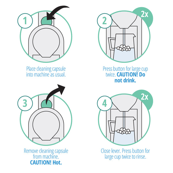 Cleaning Capsules for Nespresso Original Machines - 10 pods – Gourmesso ...