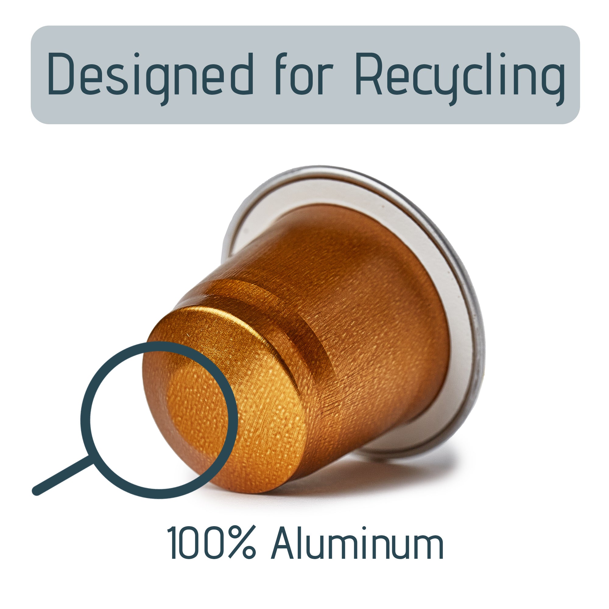 Artuzzi Firenze Ristretto 20 Aluminum Espresso Pods for Nespresso ...